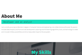 My portfolio updated | Devpost