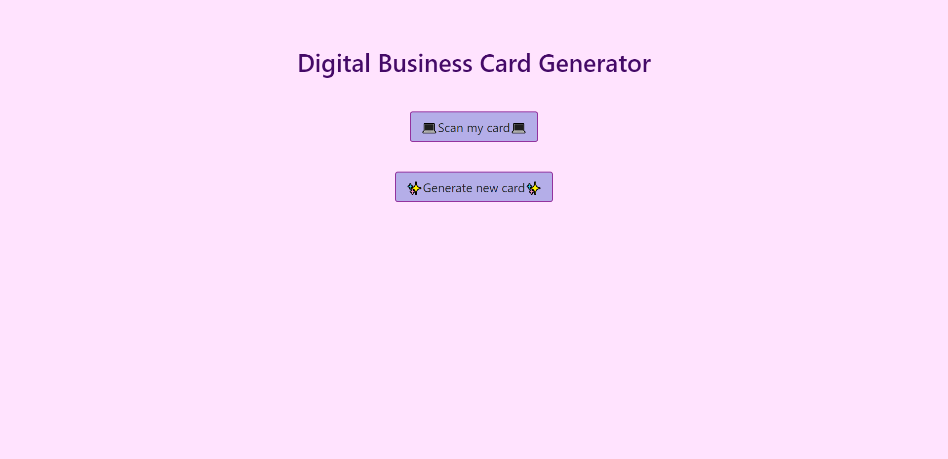 Business Card Scanner | Devpost