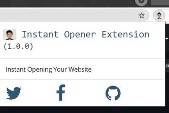 Instant Opener Extension | Devpost