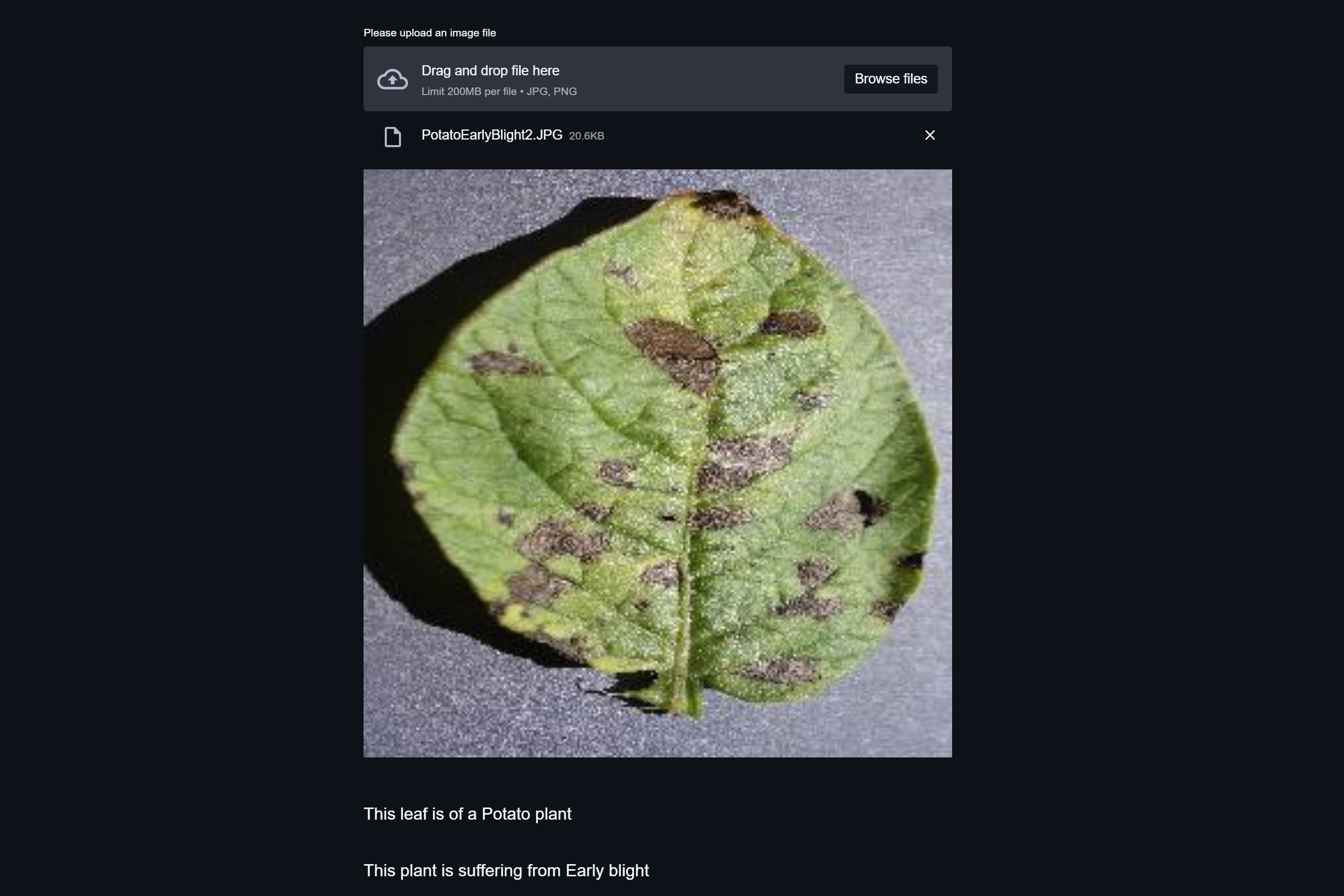 Identifying Plant Diseases AI | Devpost