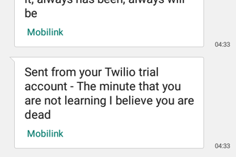 Sending a message daily | Devpost