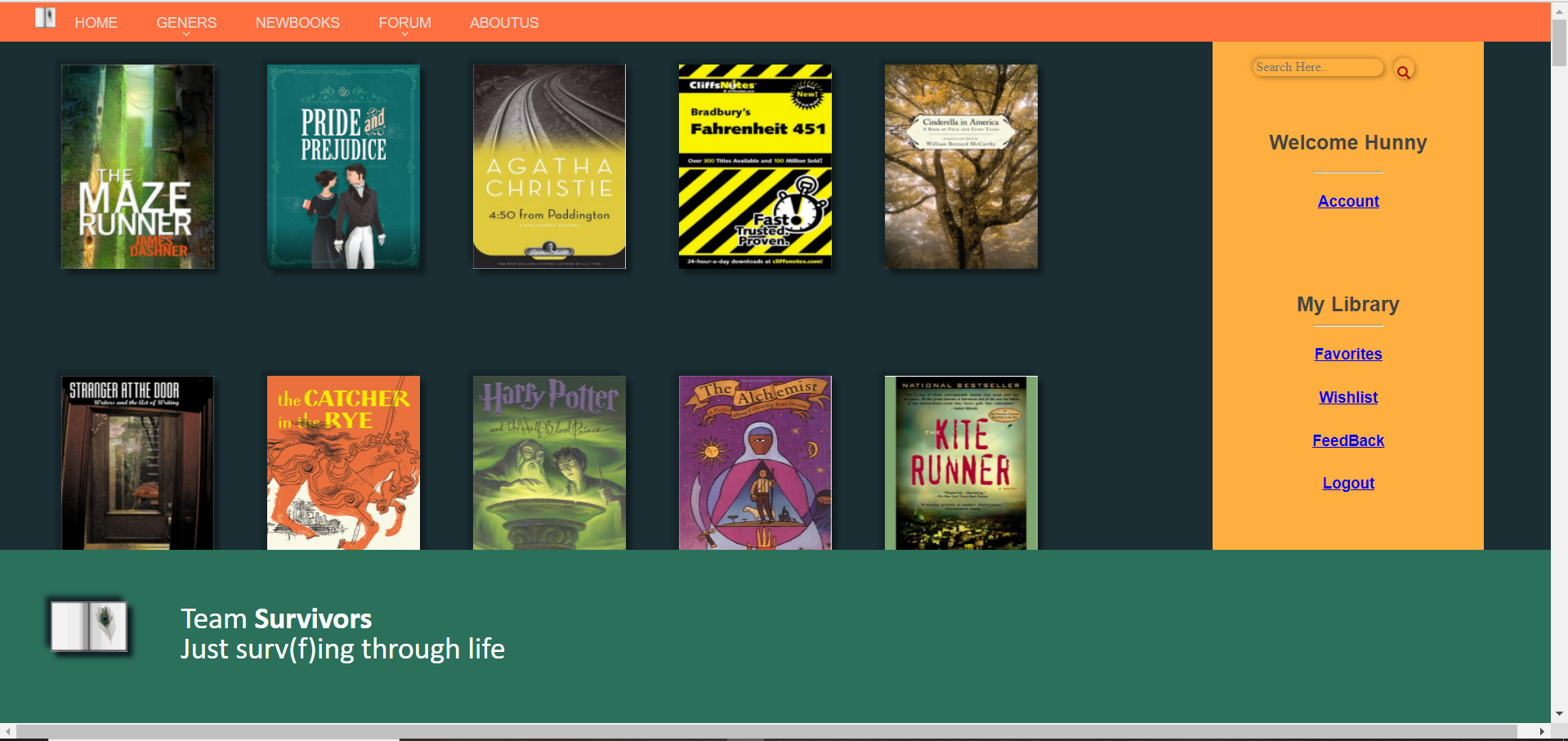 Survivors e-book | Devpost