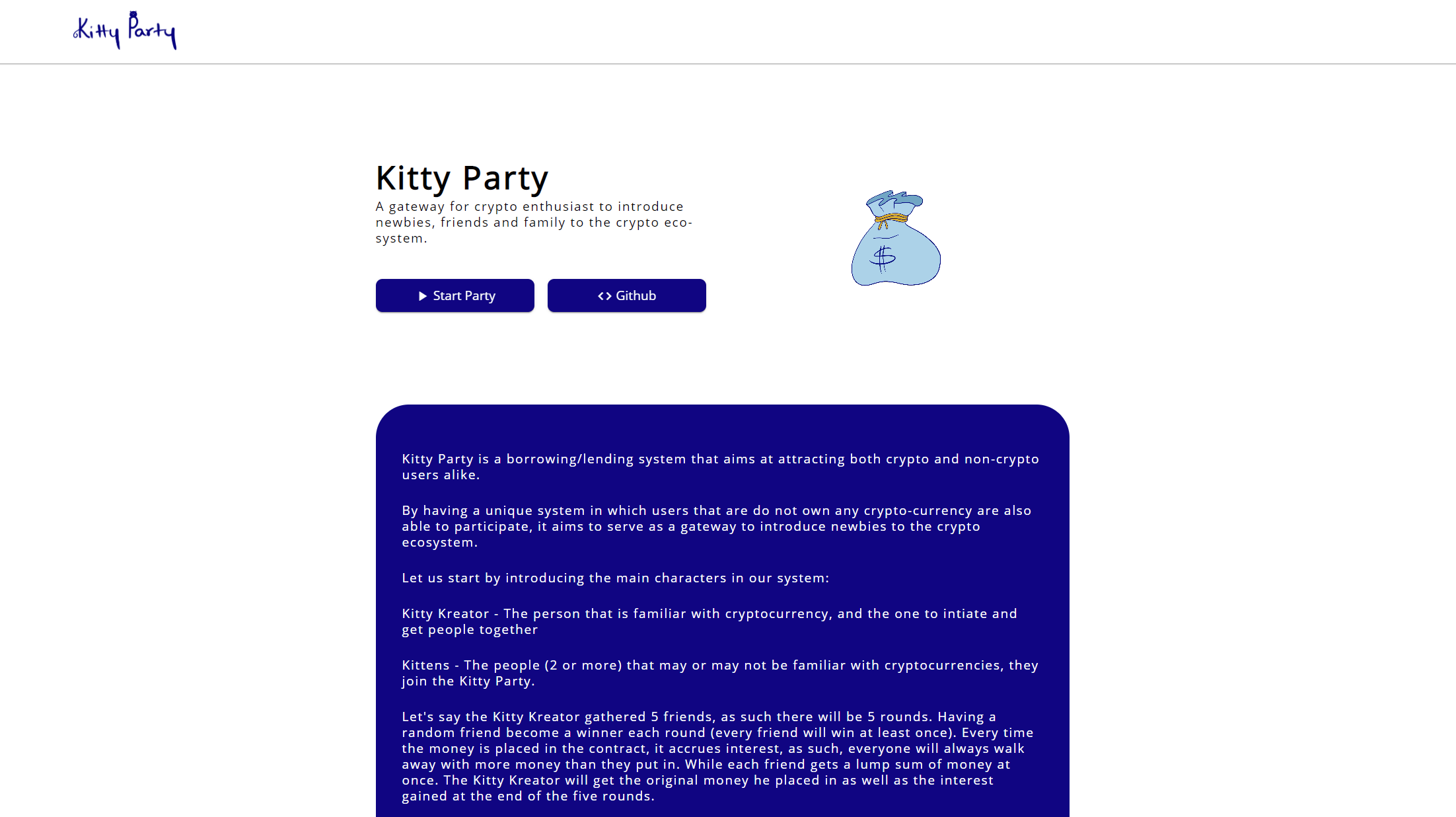 Kitty Party Devpost kitty-party-devpost
