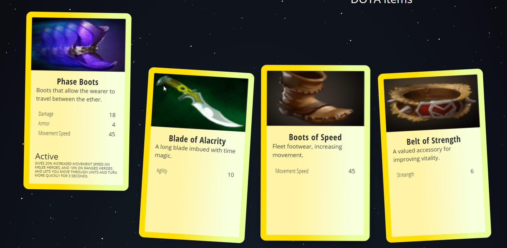 Dota compound NFTs | Devpost