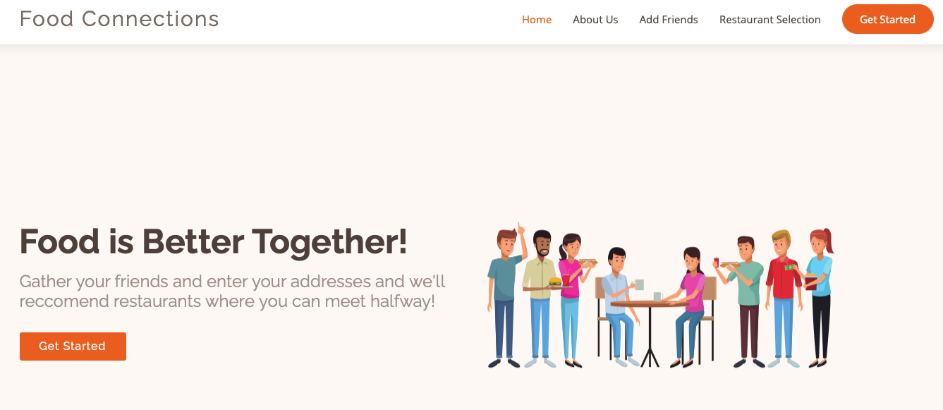 Food Connections | Devpost