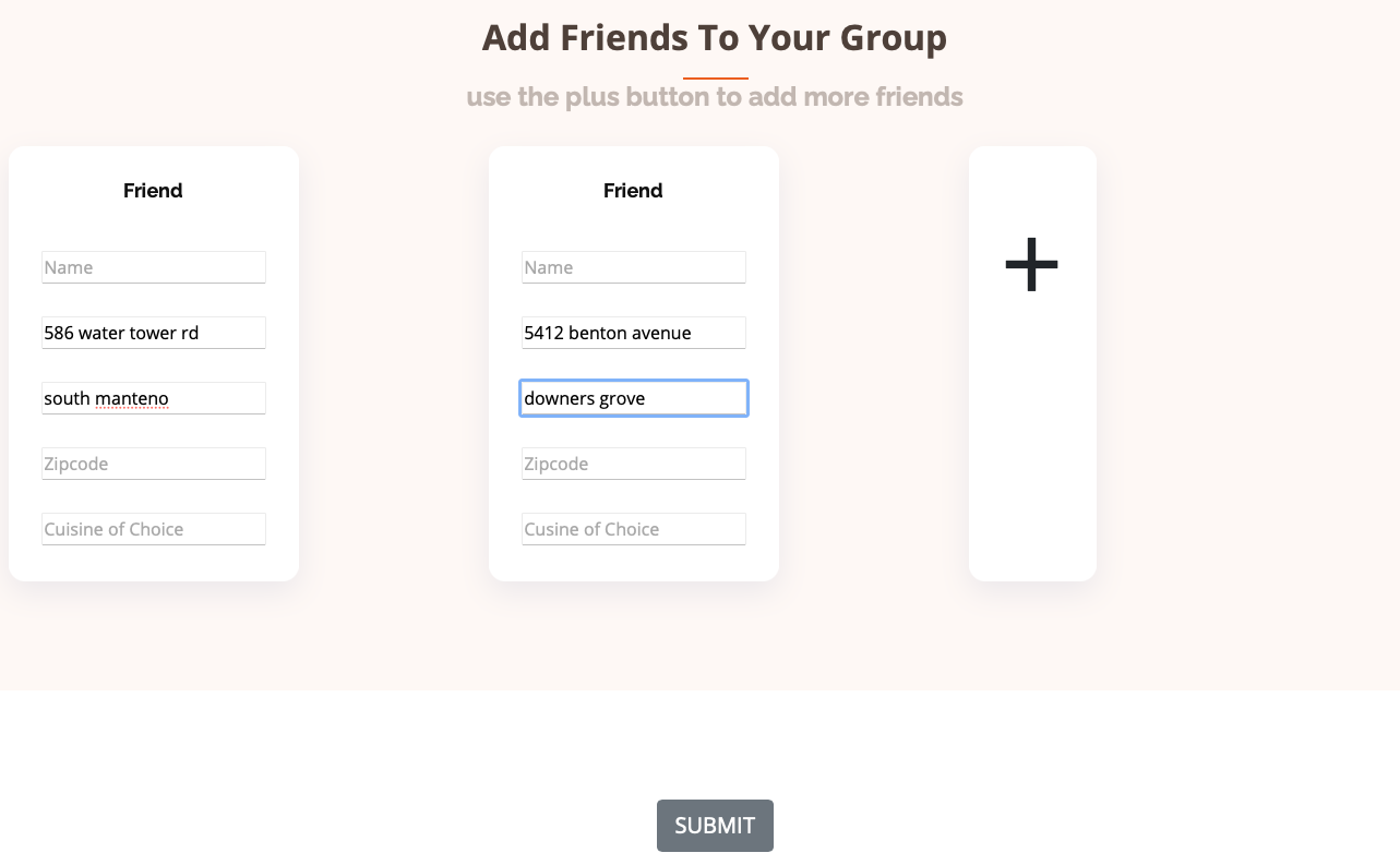 Food Connections | Devpost