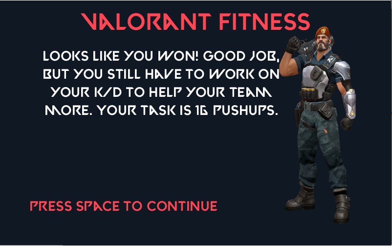 Valorant Fitness | Devpost