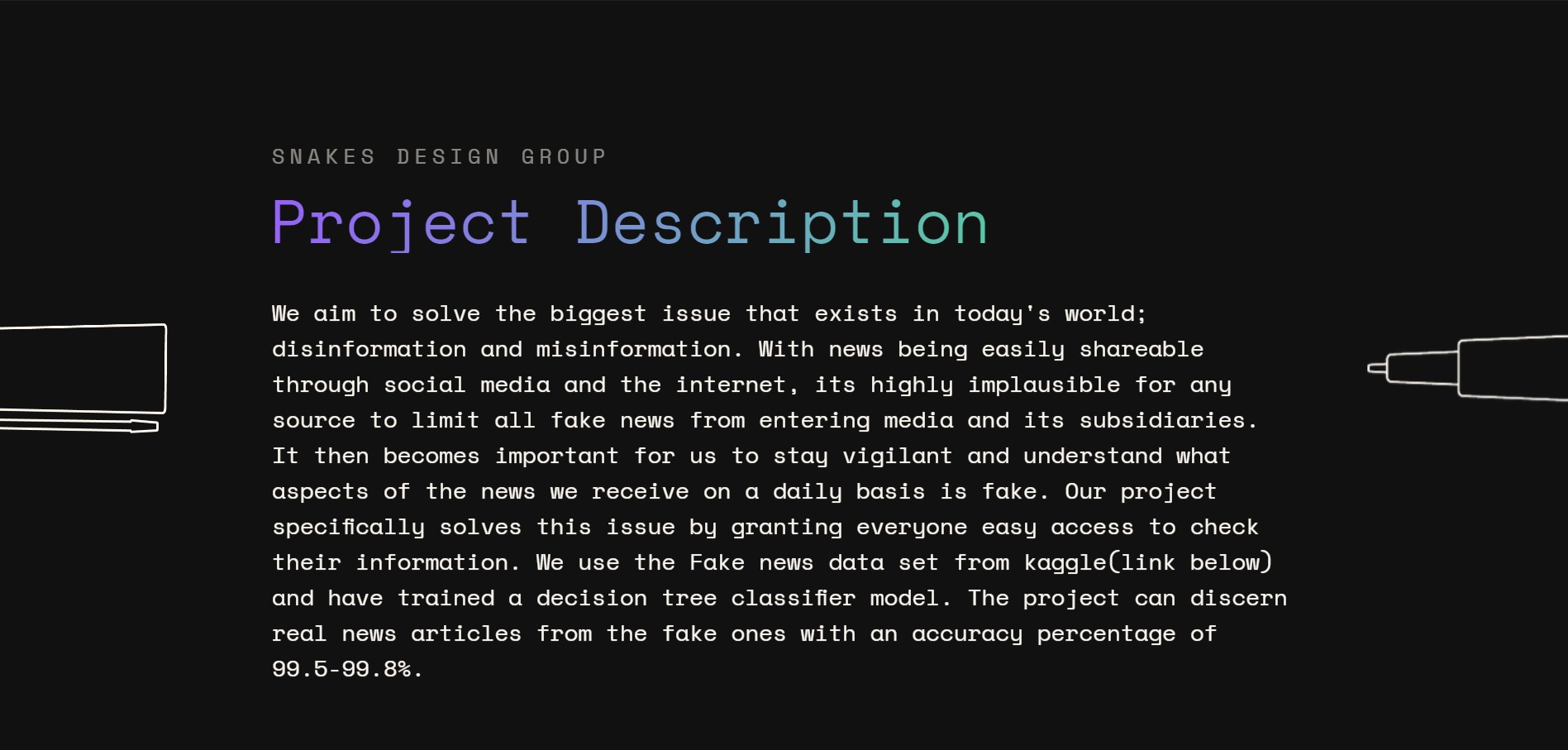 Fake news detection | Devpost