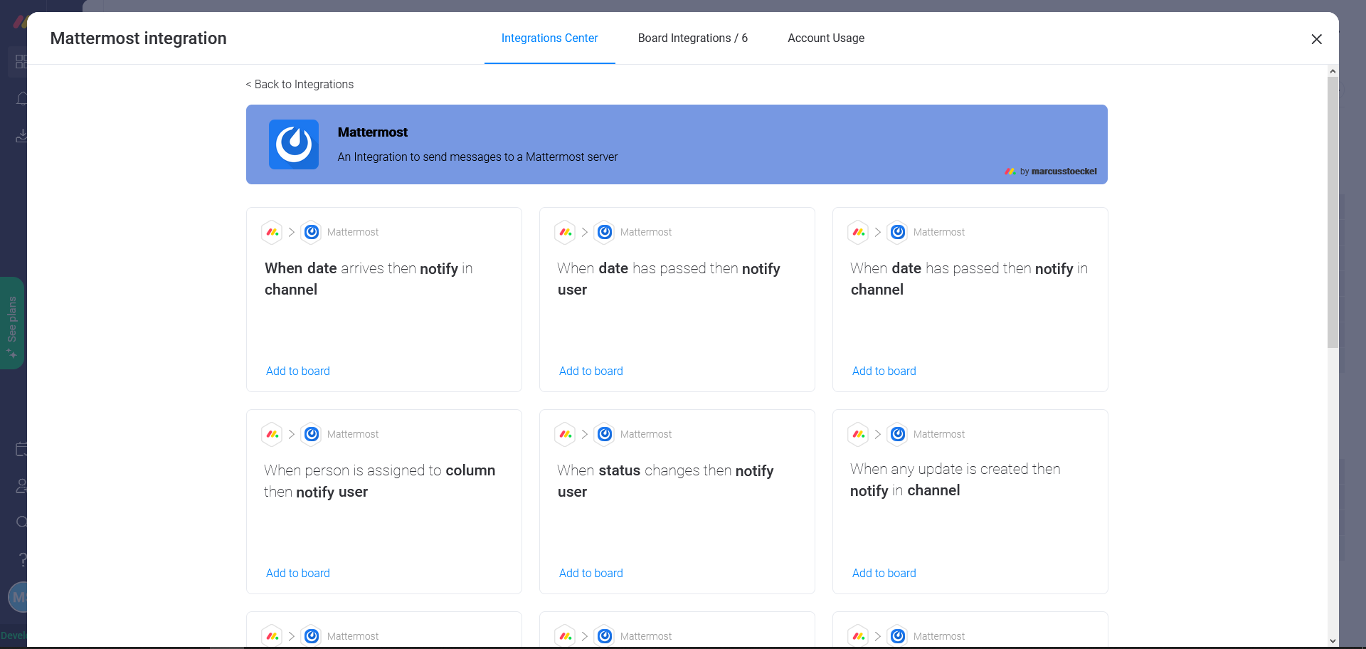 Mattermost integration | Devpost