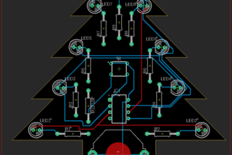 Christmas Tree PCB | Devpost