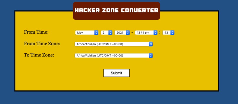 Hacker Zone Converter | Devpost