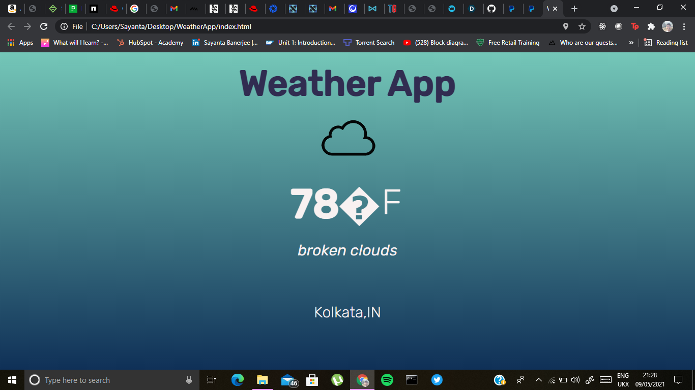 Climate Awareness App | Devpost