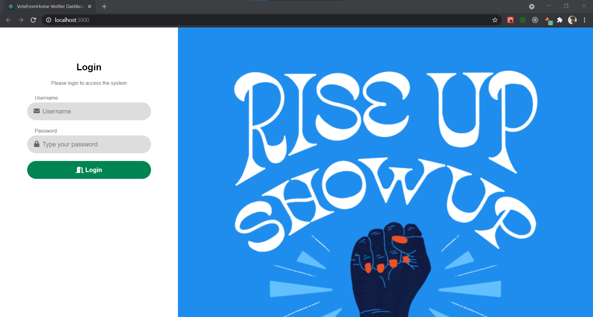Vote from Home - Your Democratic right Modernized | Devpost