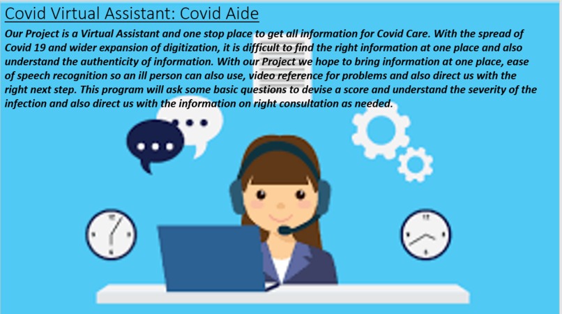 Covid Aide: Your Virtual Health Assistant | Devpost