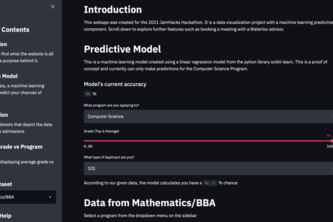 UWaterloo Admissions WebApp | Devpost