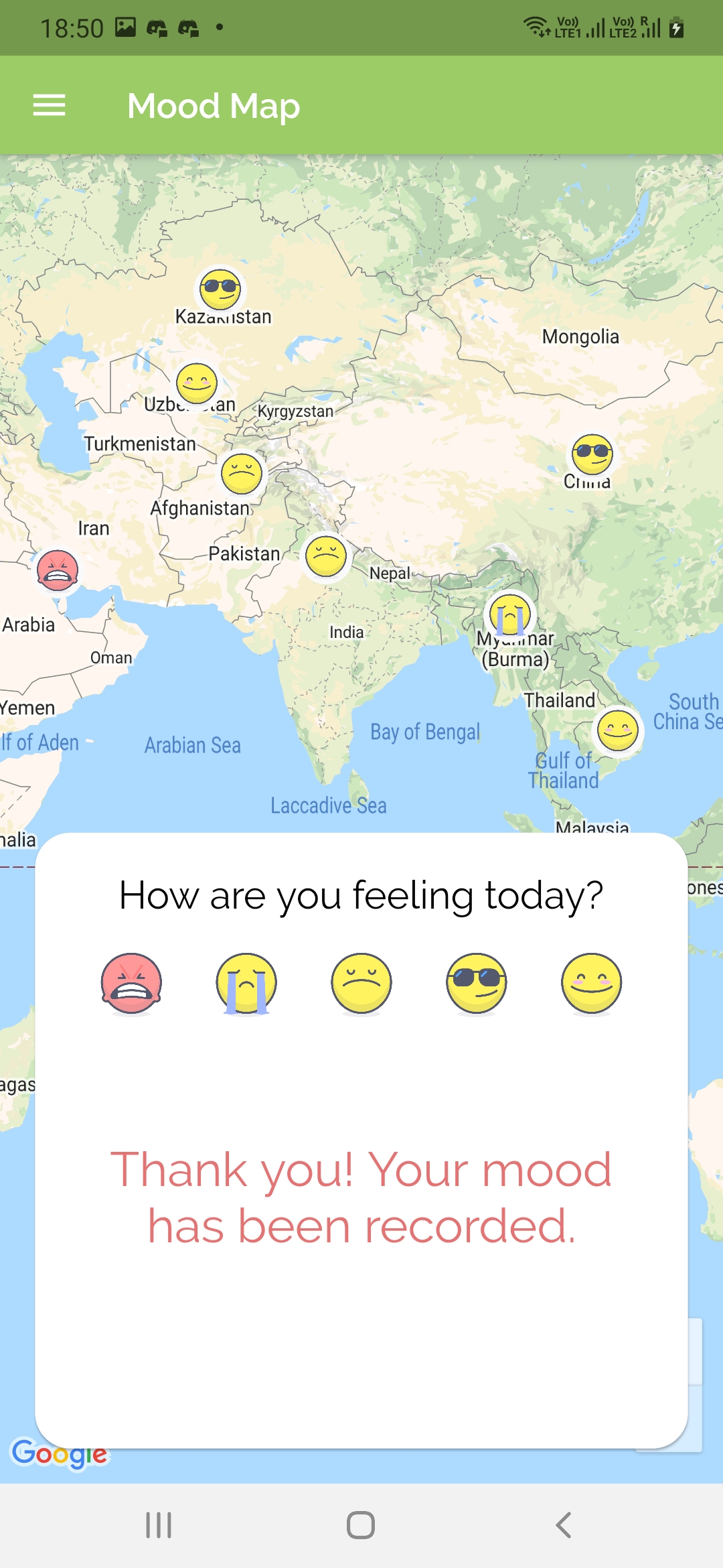 Mood Map | Devpost