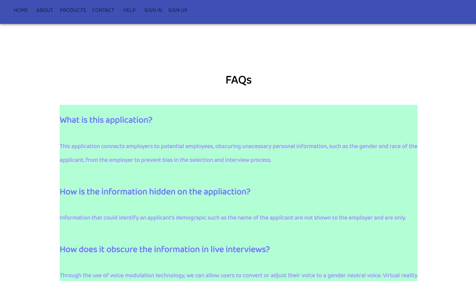 Honest Hire | Devpost