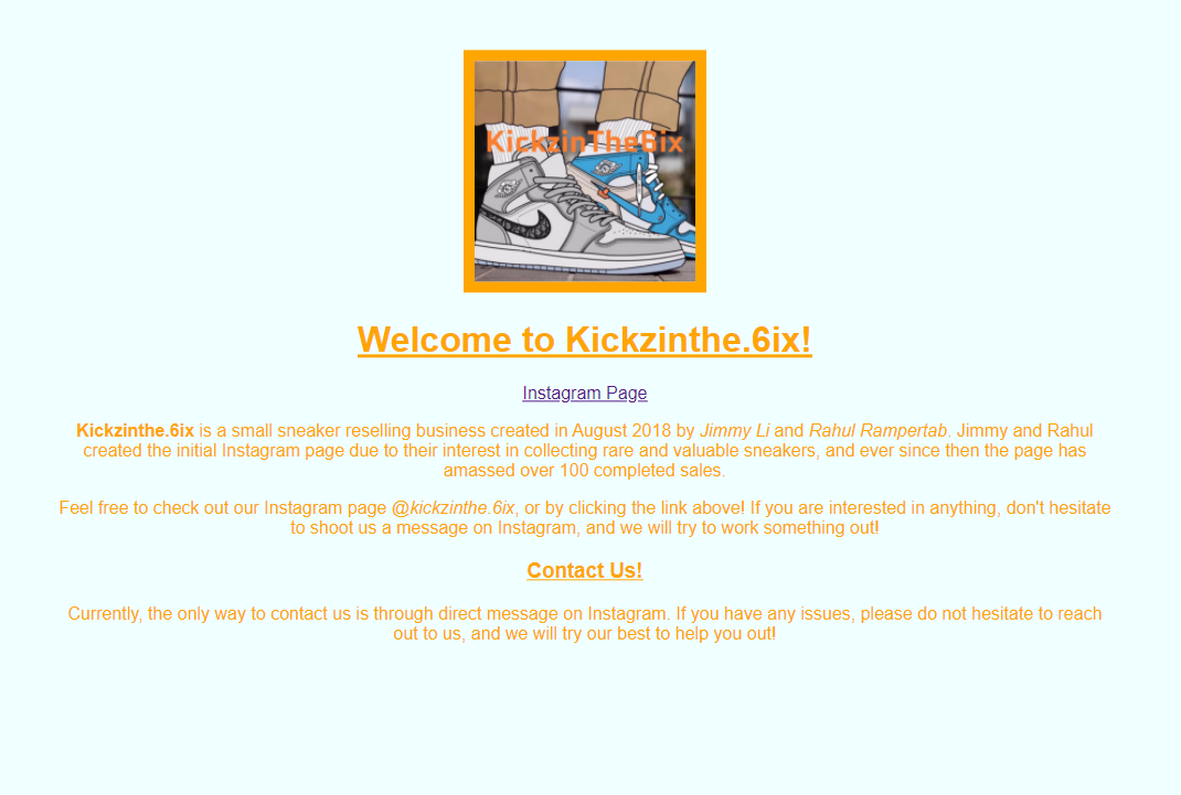 Kickzinthe.6ix | Devpost