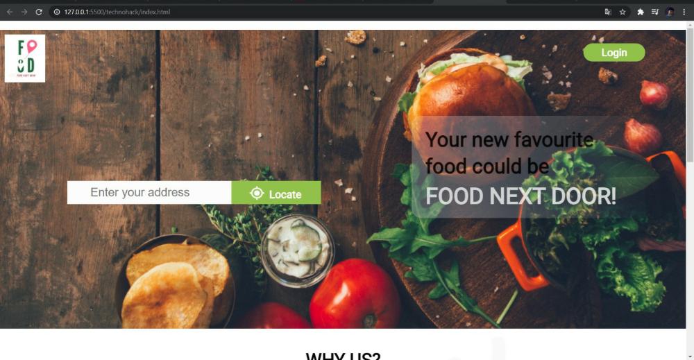 Food Next Door | Devpost