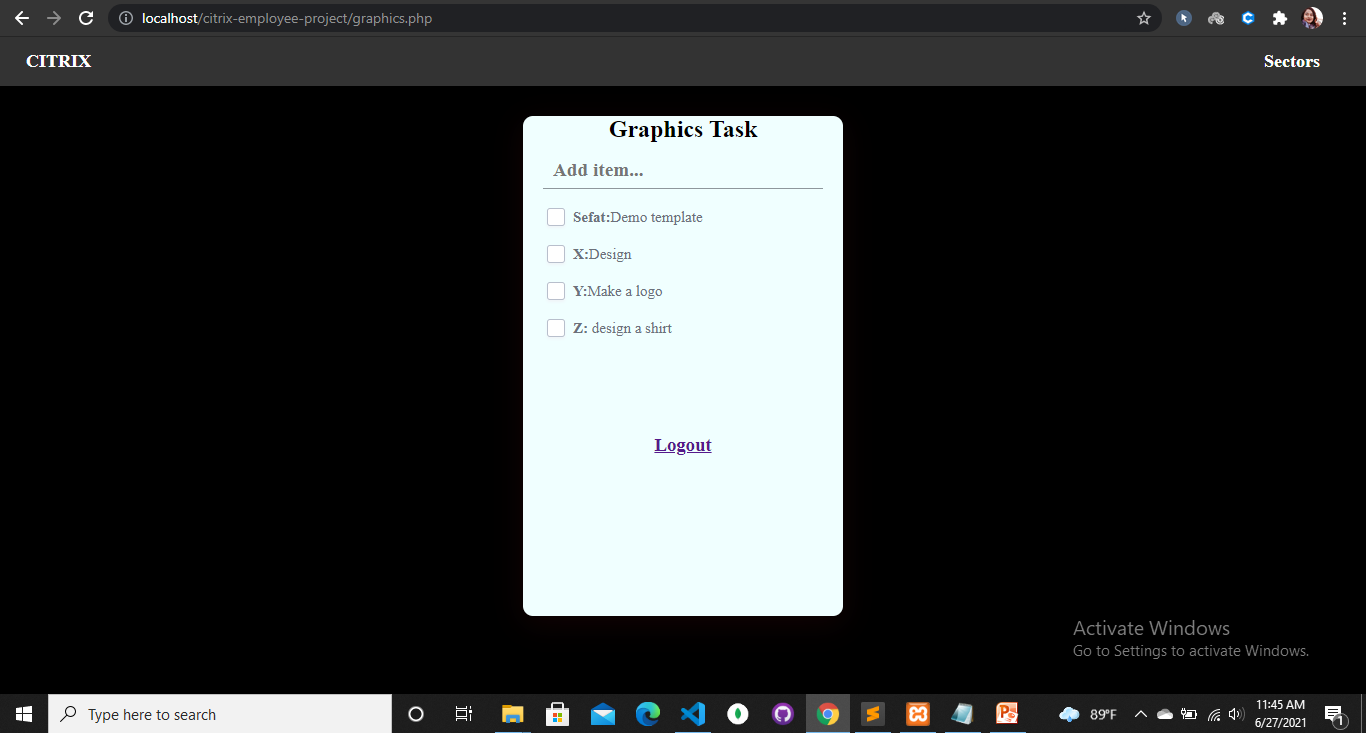 Employee ToDoList | Devpost
