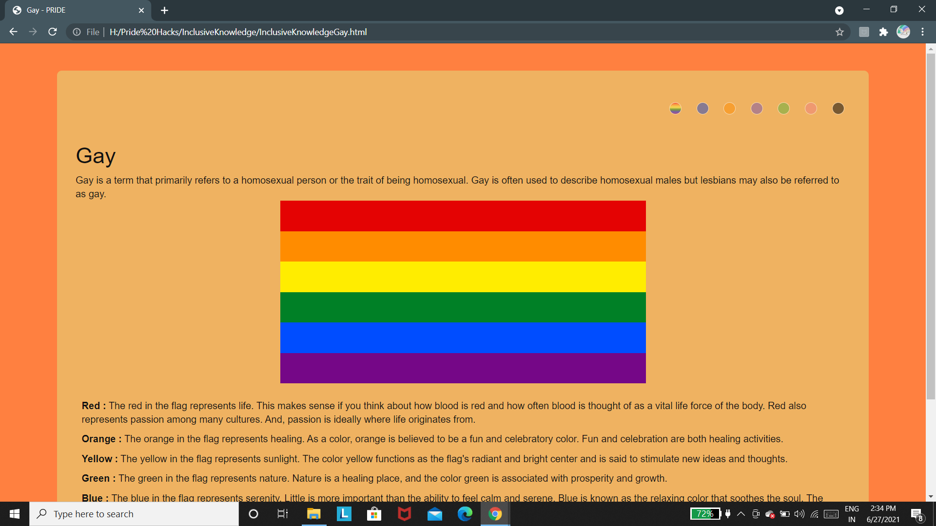 Inclusivity - PRIDE | Devpost