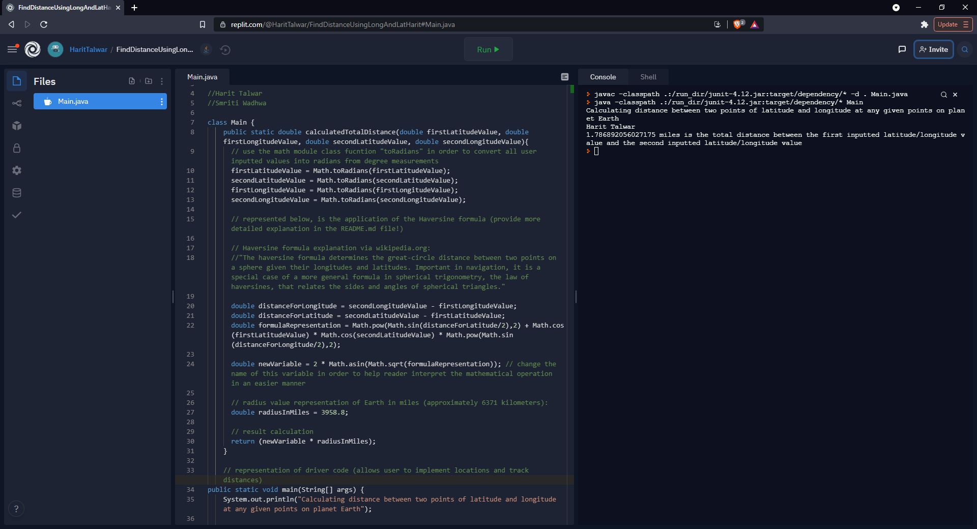 SafeTrack - Harit Talwar and Smriti Wadhwa | Devpost