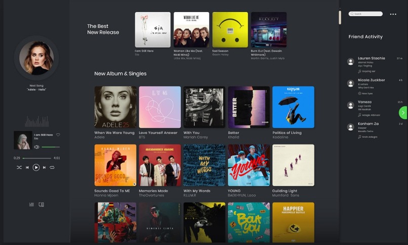 Spotify Redesign UI/UX | Devpost