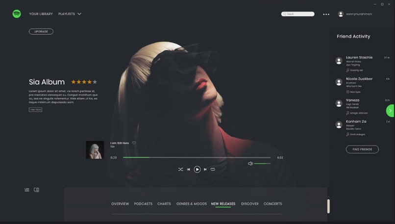 Spotify Redesign Ui Ux Devpost