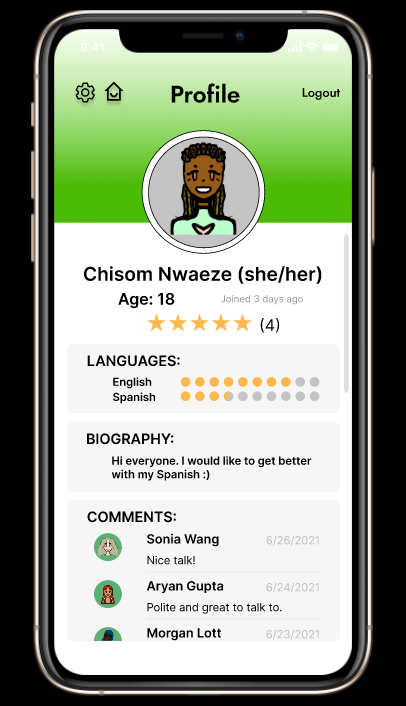 Team Maroon-LinguaFriends | Devpost