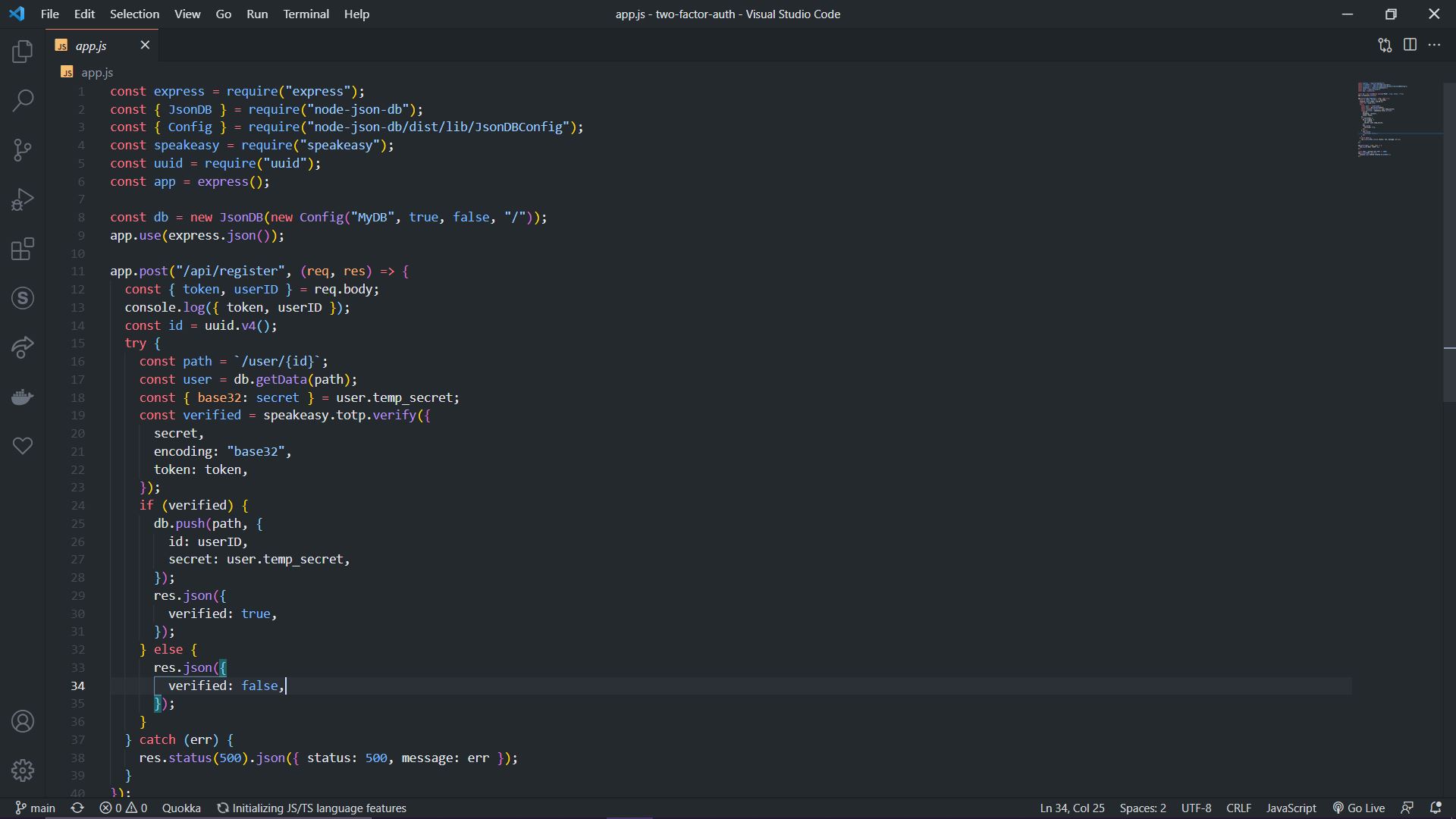 two-factor-auth | Devpost