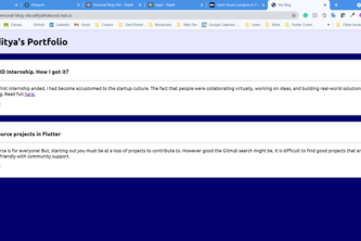 Personal Website using Replit | Devpost