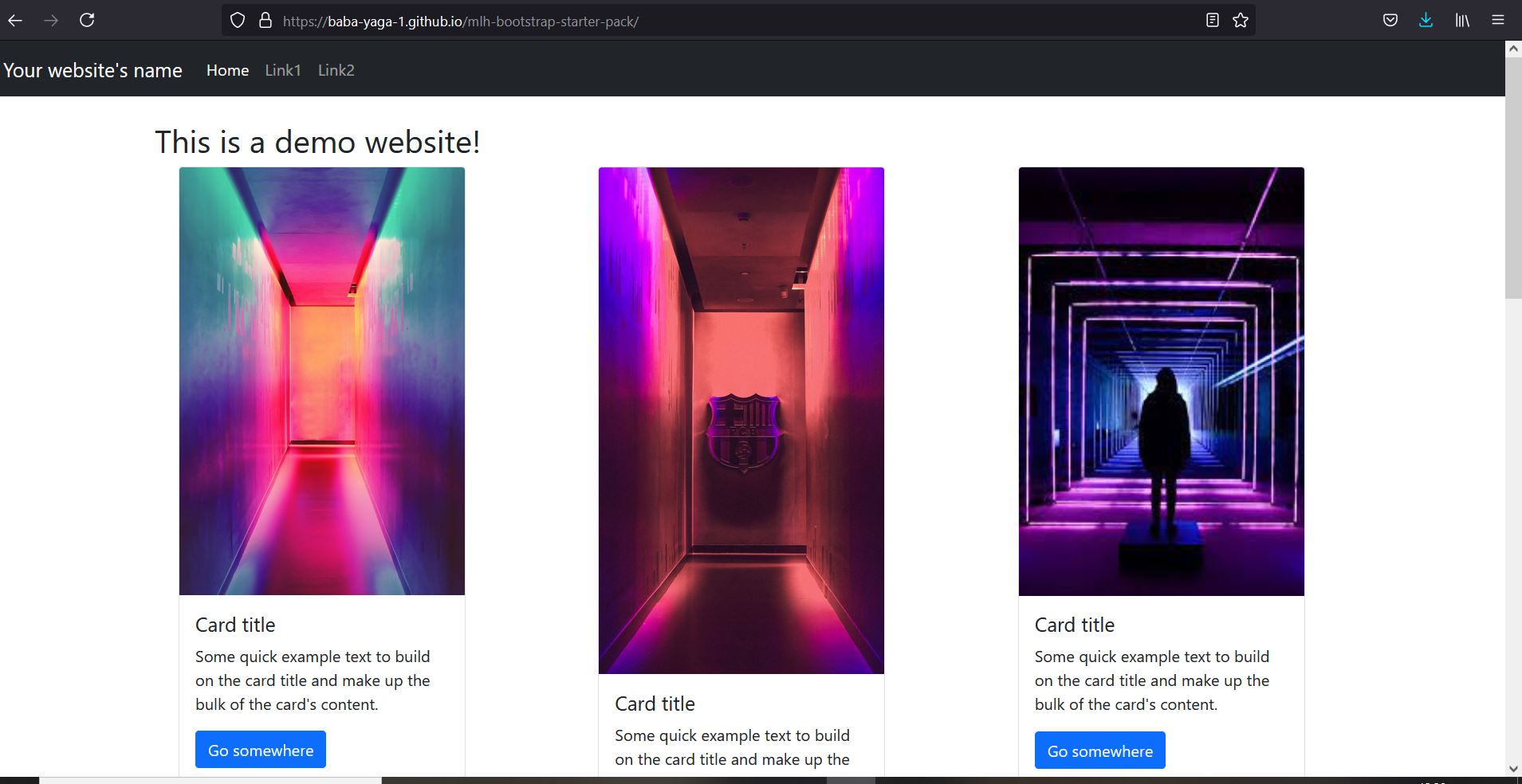 MLH INIT Bootstrap Startup Kit! | Devpost