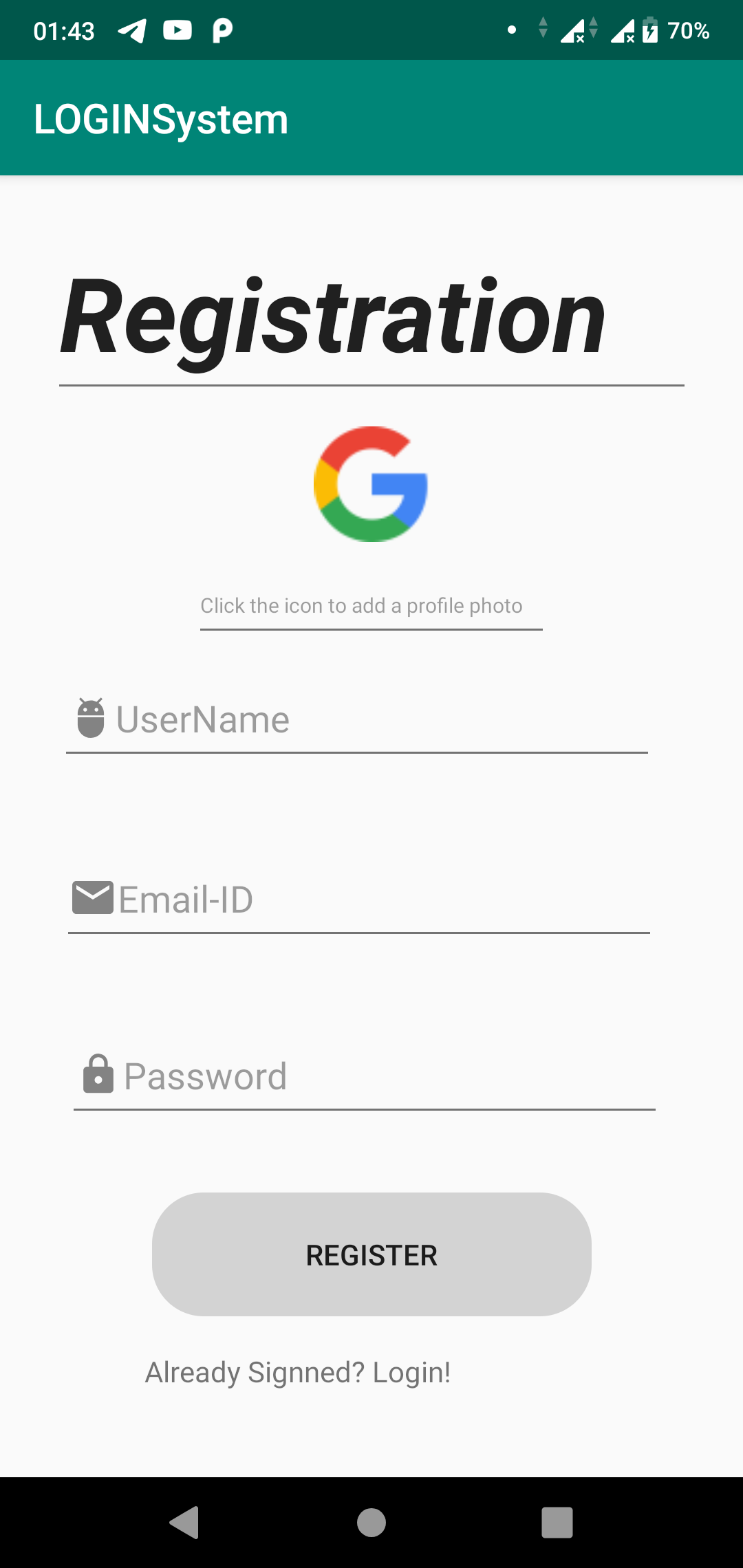 Login-Register-app | Devpost