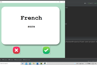 Flash card - Learning French! | Devpost