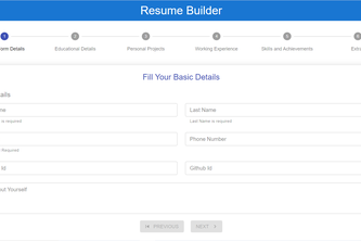 Resume Builder | Devpost