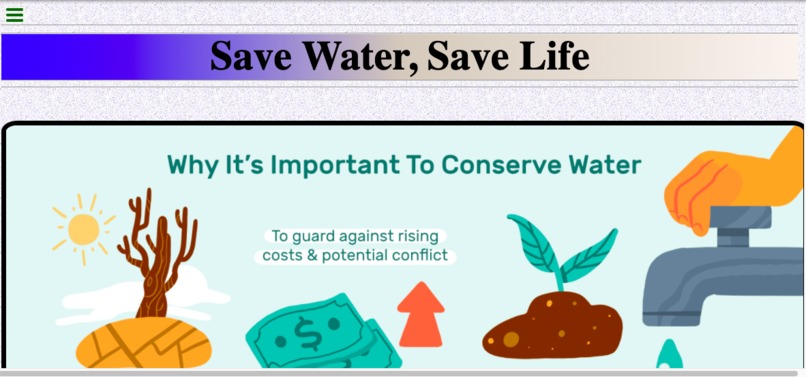 Water saving Methods | Devpost