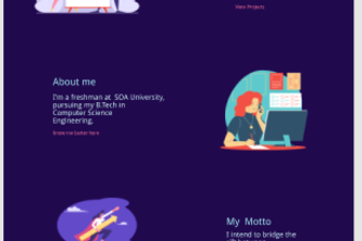 Portfolio Redesign Devpost