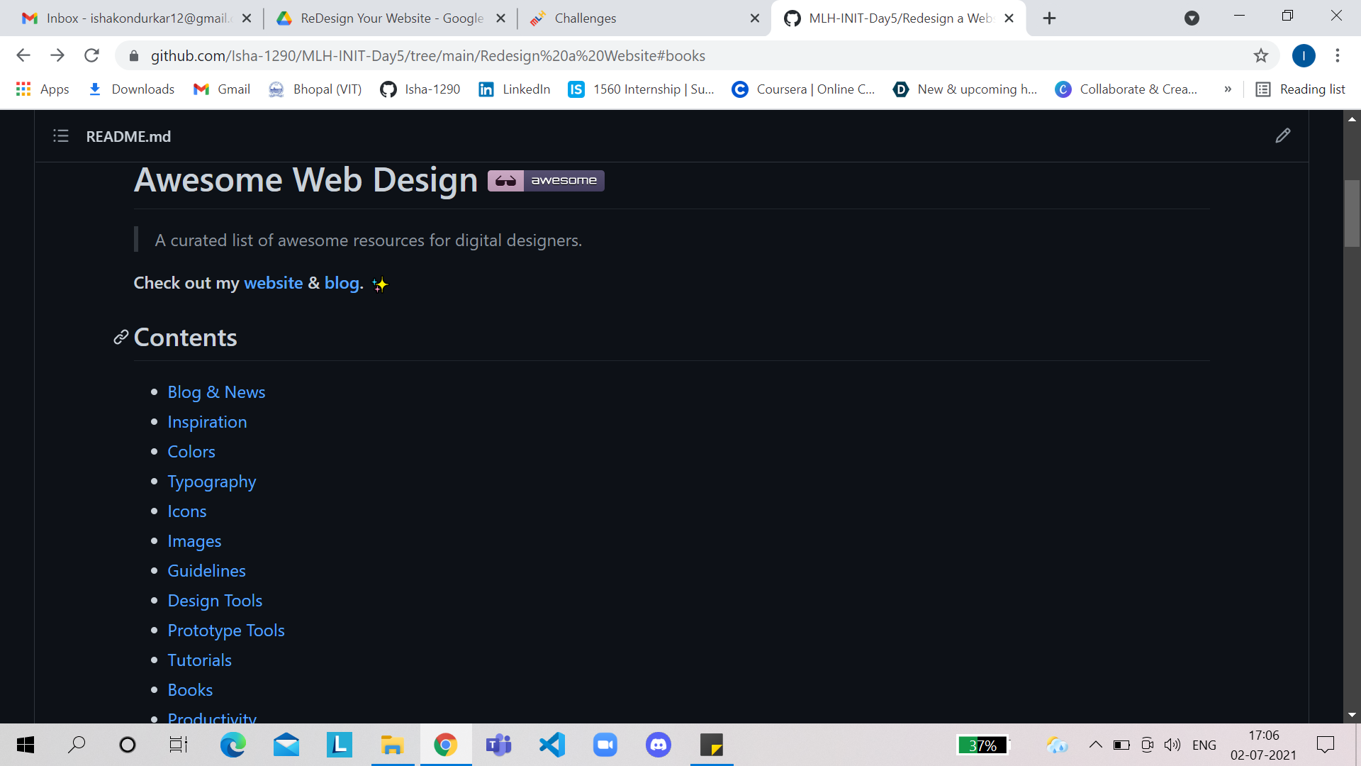 Redesign a Website | Devpost