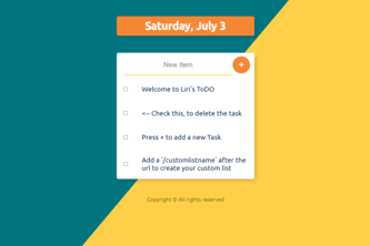Liri's ToDo | Devpost
