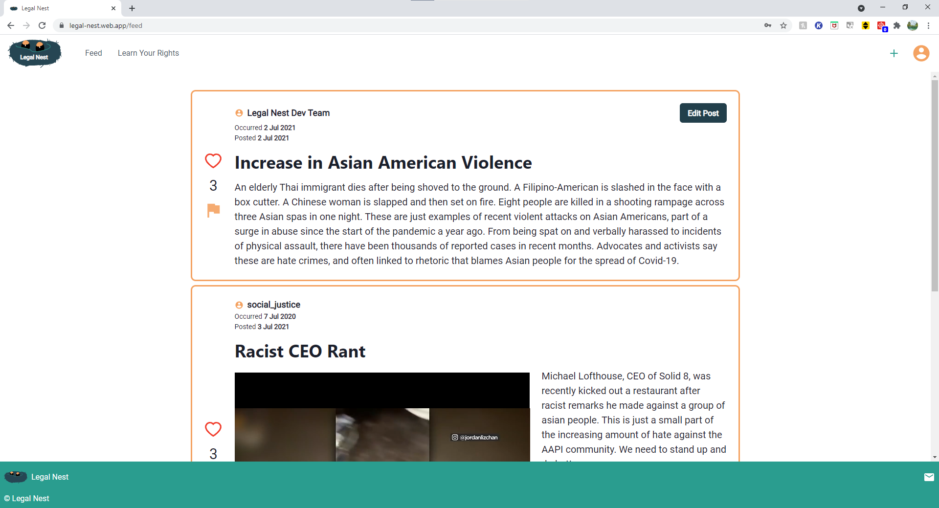Legal Nest | Devpost