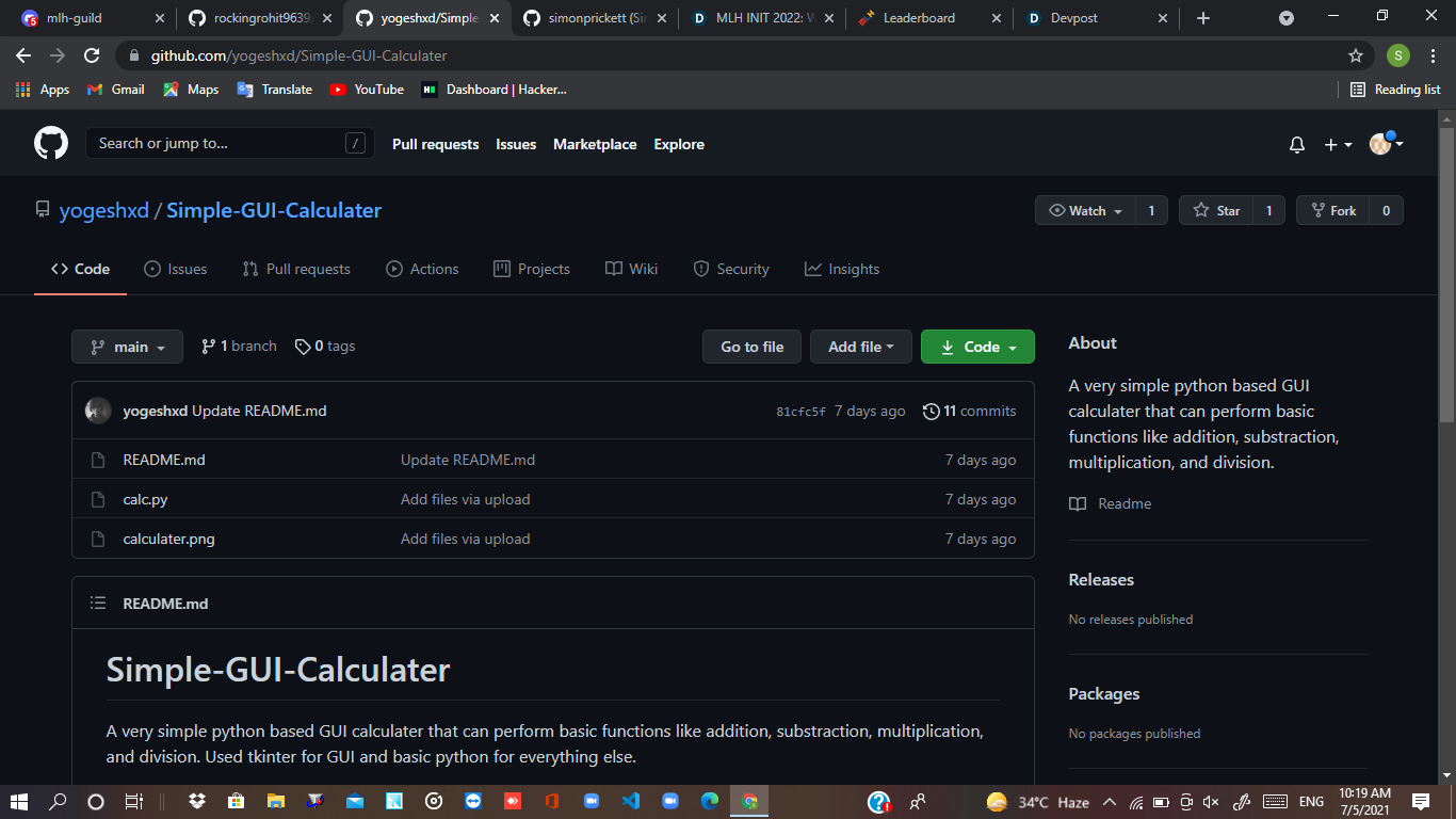 Create with friend | Devpost