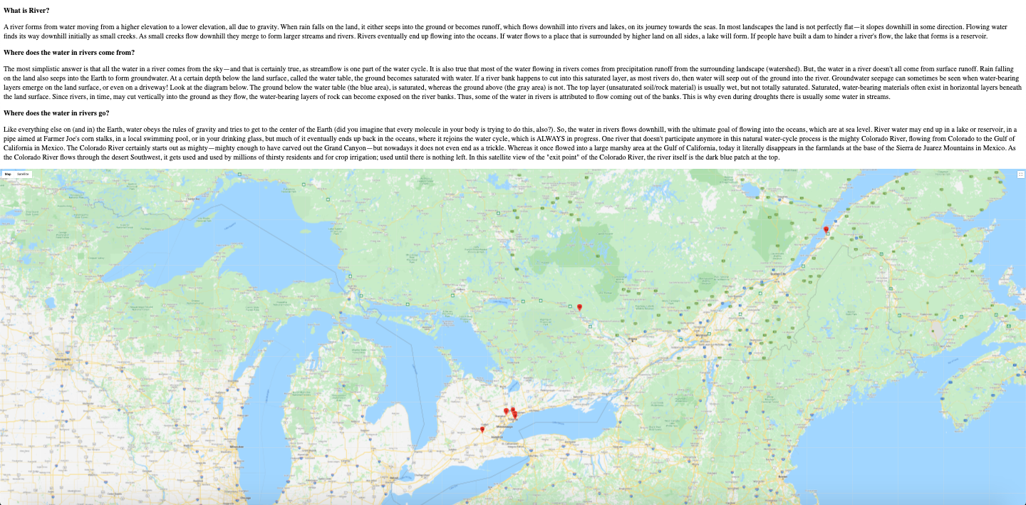 River Water Hack | Devpost