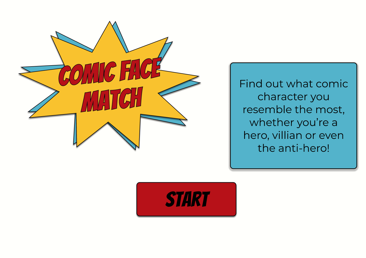 Comic Face Match | Devpost
