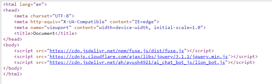 easy-js-chatbot | Devpost