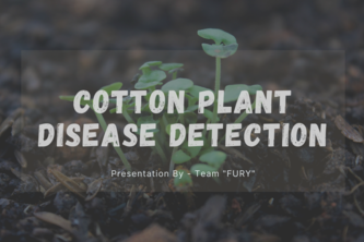 COTTON PLANT DISEASE DETECTION | Devpost