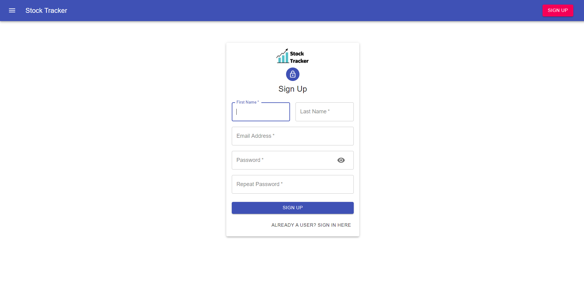 Stock Tracker | Devpost