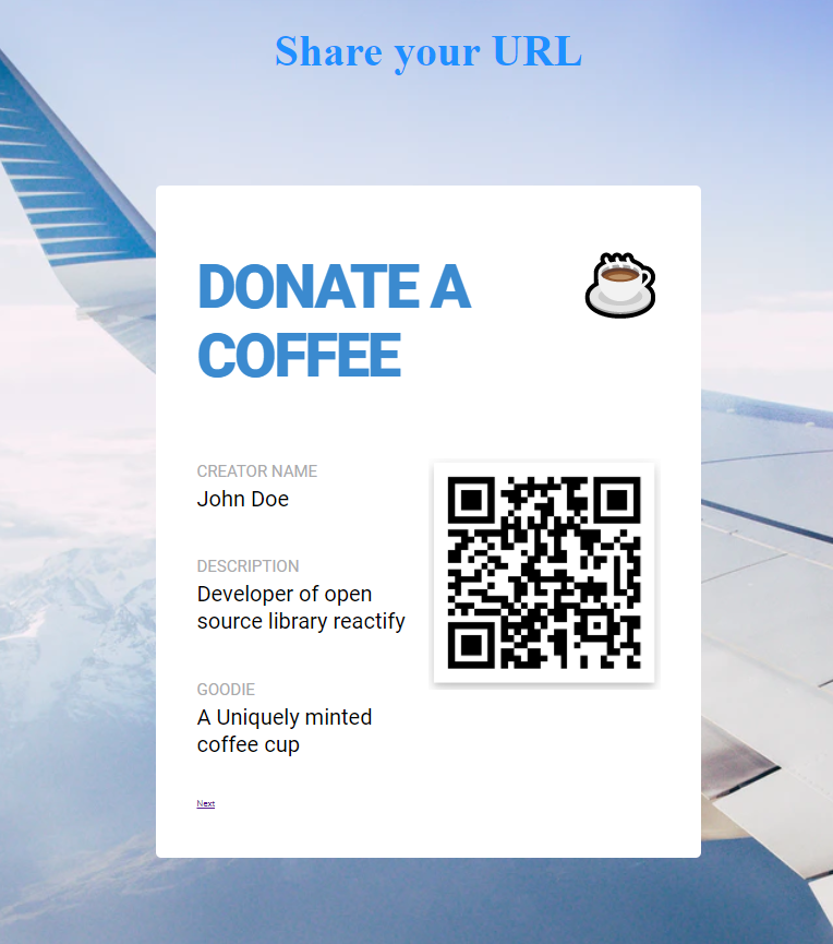 Buy me a Coffee | Devpost