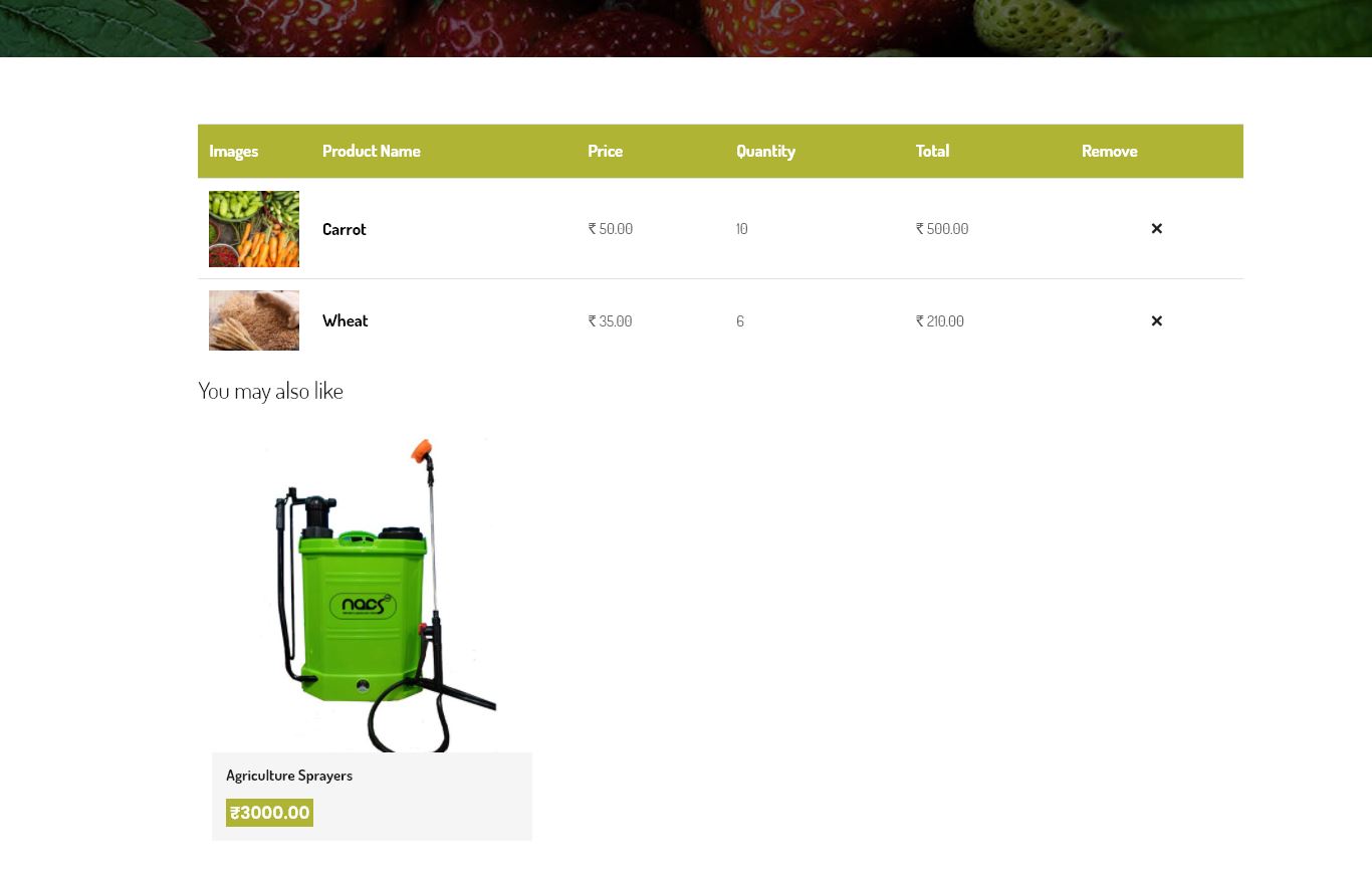 Krishi - An e-commerce portal to assist farmers | Devpost