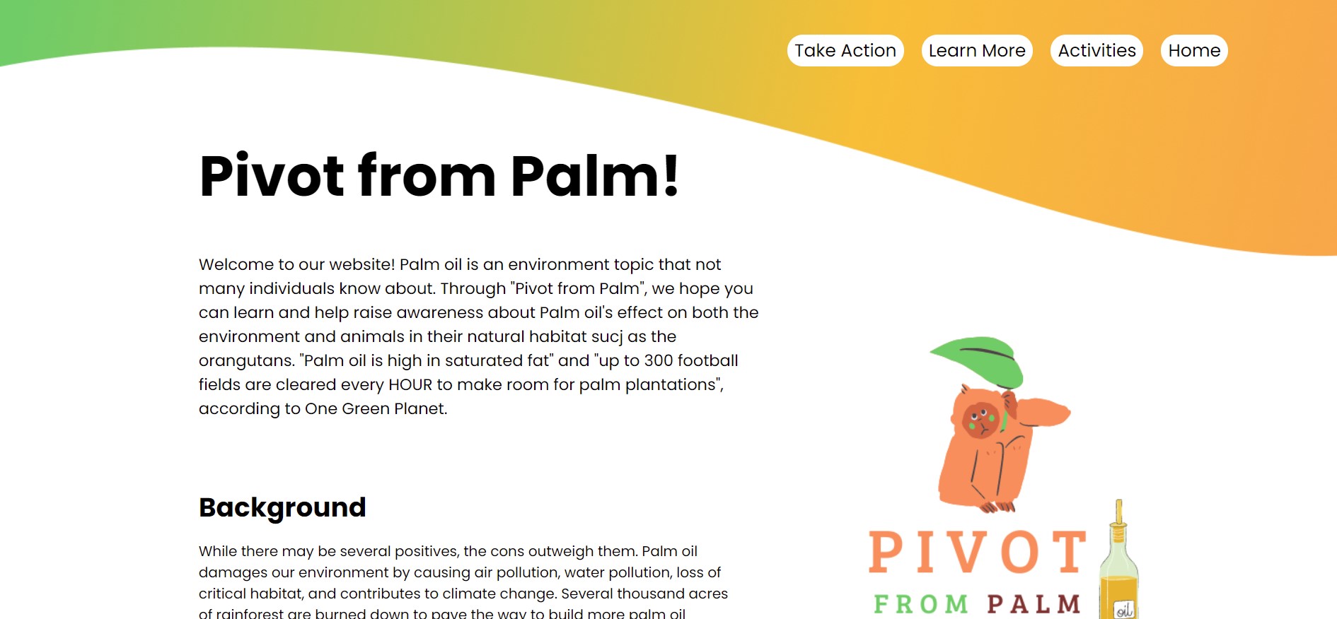 Pivot from Palm | Devpost