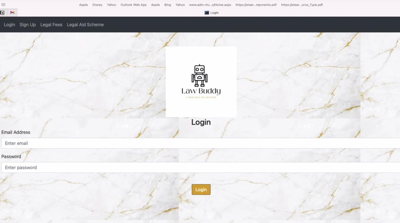 [Samsan Tech] Legal Buddy | Devpost